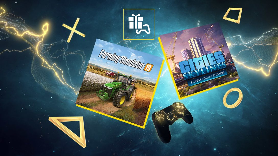 Cities: Skylines e Farming Simulator 19 sono i giochi PlayStation Plus di maggio